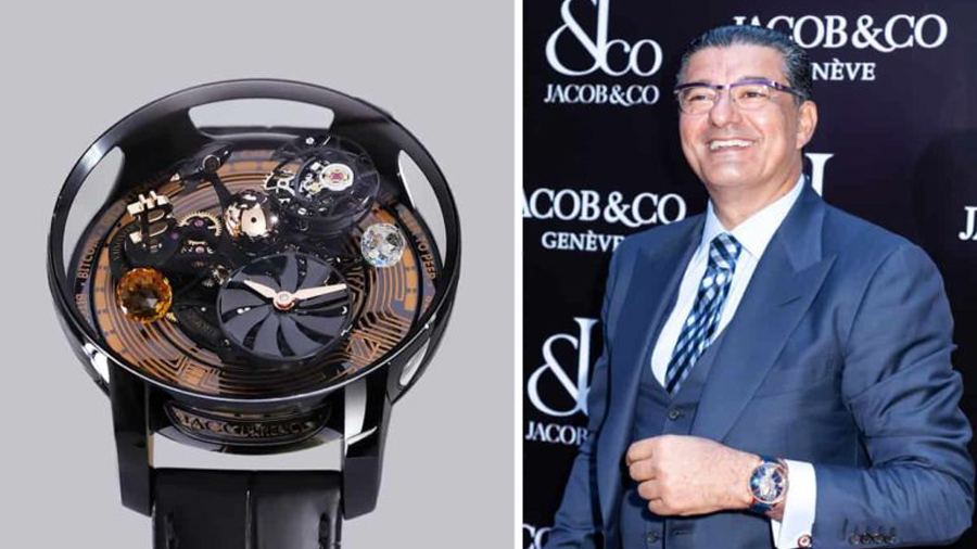 Jacob & Co releases a watch with a rotating bitcoin logo - World Stock ...