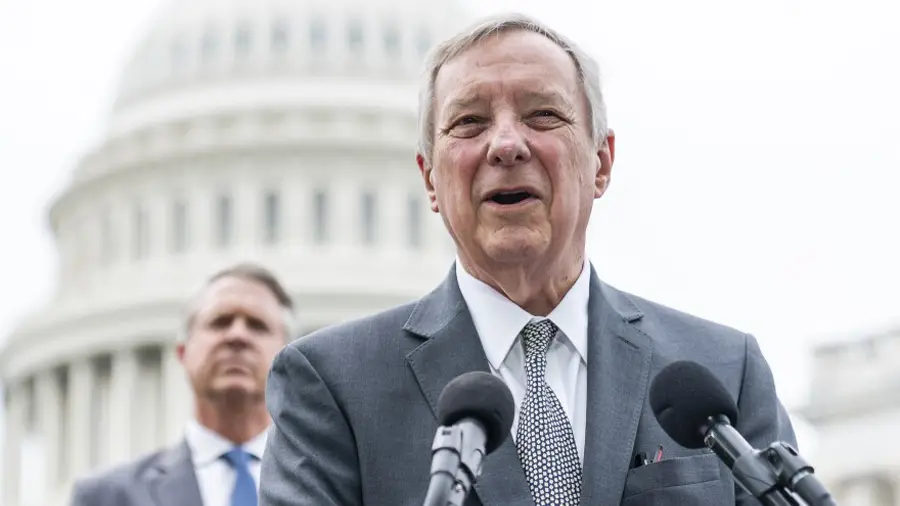 Senator from the state Illinois Dick Darbin proposed measures against ...